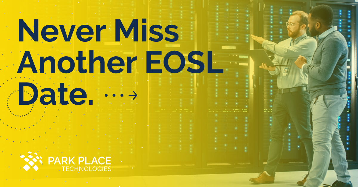 EOSL Newsletter Subscription - Park Place Technologies