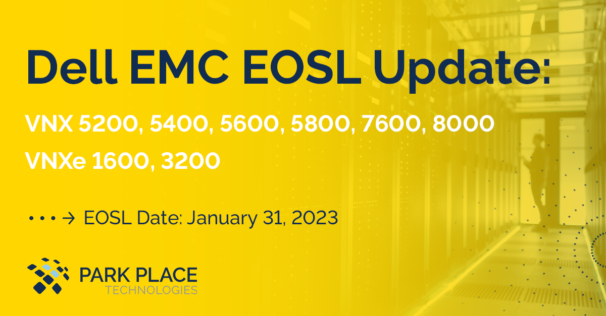 Dell EMC Maintenance & Support - Third Party | Park Place Technologies