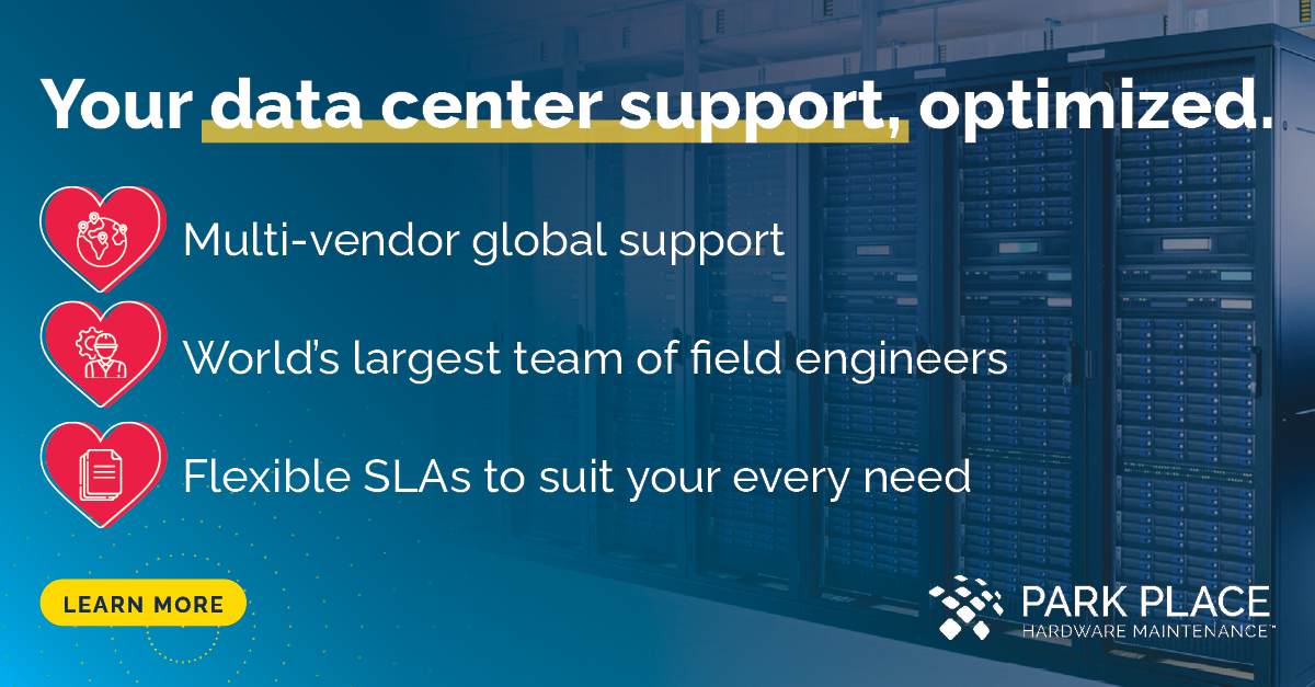 Third Party Maintenance Providers for Data Center Hardware | Park Place ...